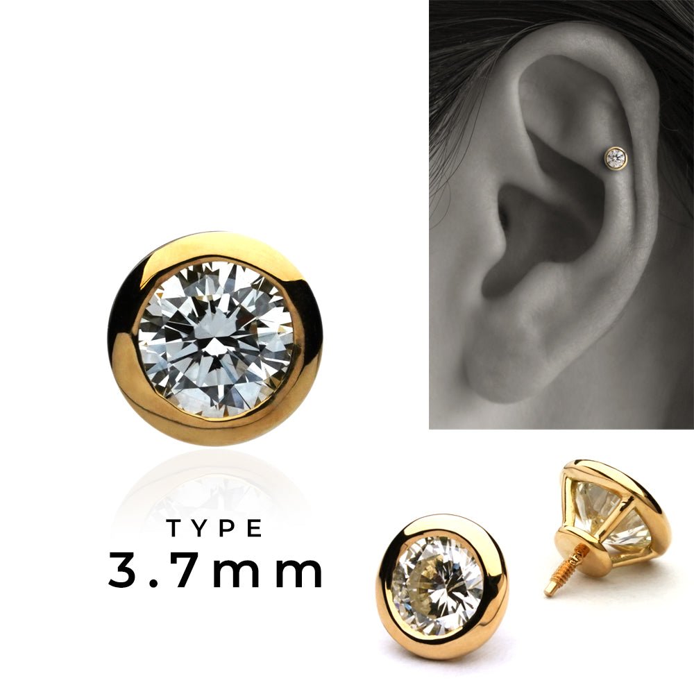 引っかからないダイヤモンド ピアス│K18/Pt ダイヤモンドボディピアス – PICOLLET